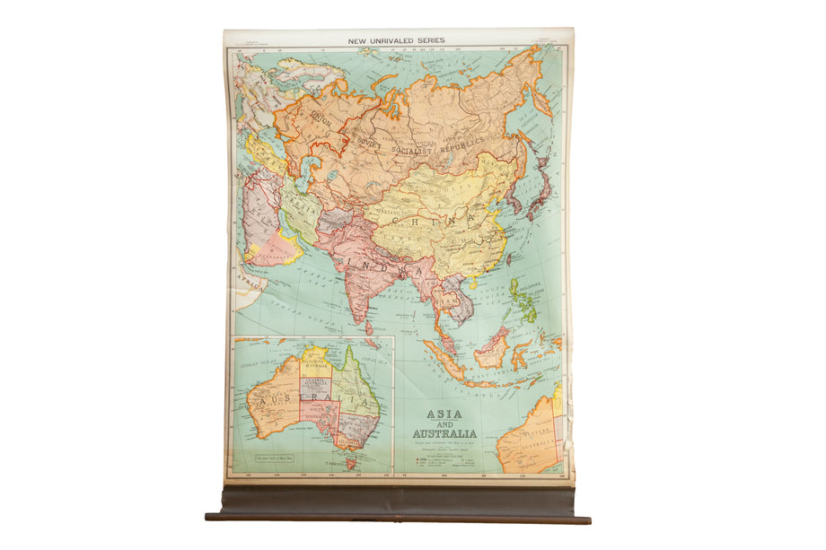 Pull Down Maps + School Wall Charts