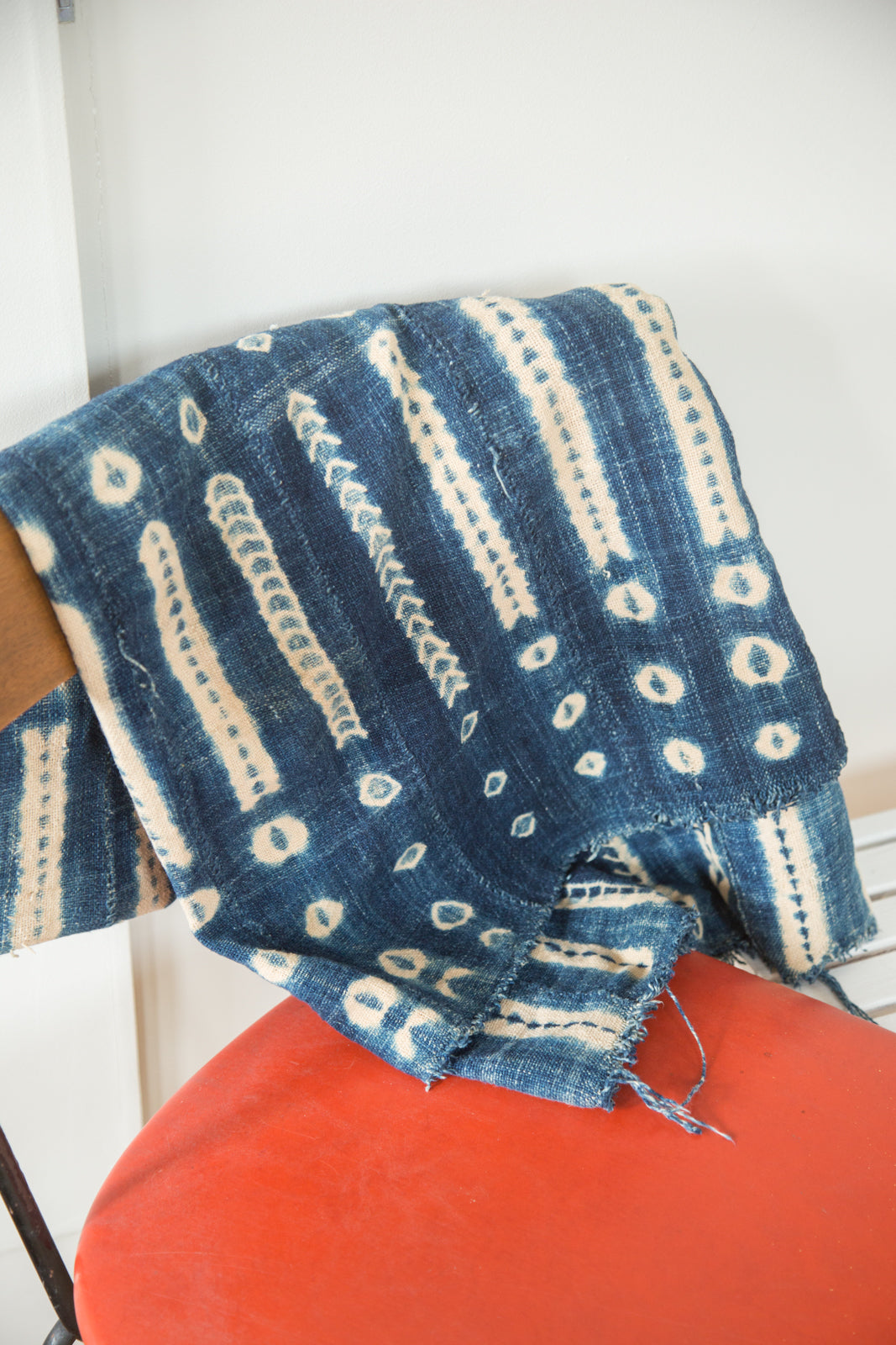 3.5x5 Vintage African Textile Throw - 2356