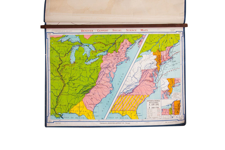 Pull Down Maps + School Wall Charts