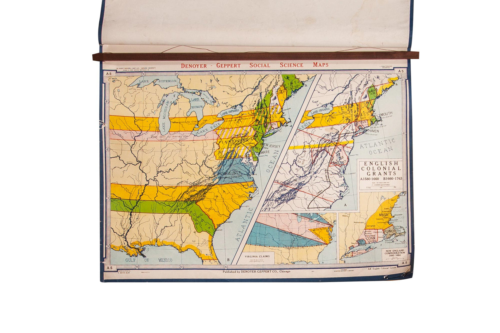 Pull Down Maps + School Wall Charts