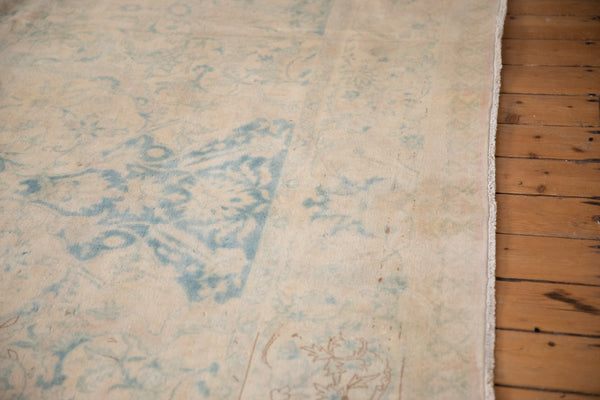 Vintage Polonaise Carpet 10' x 13'11" | Ivory, Green | c. 1960s