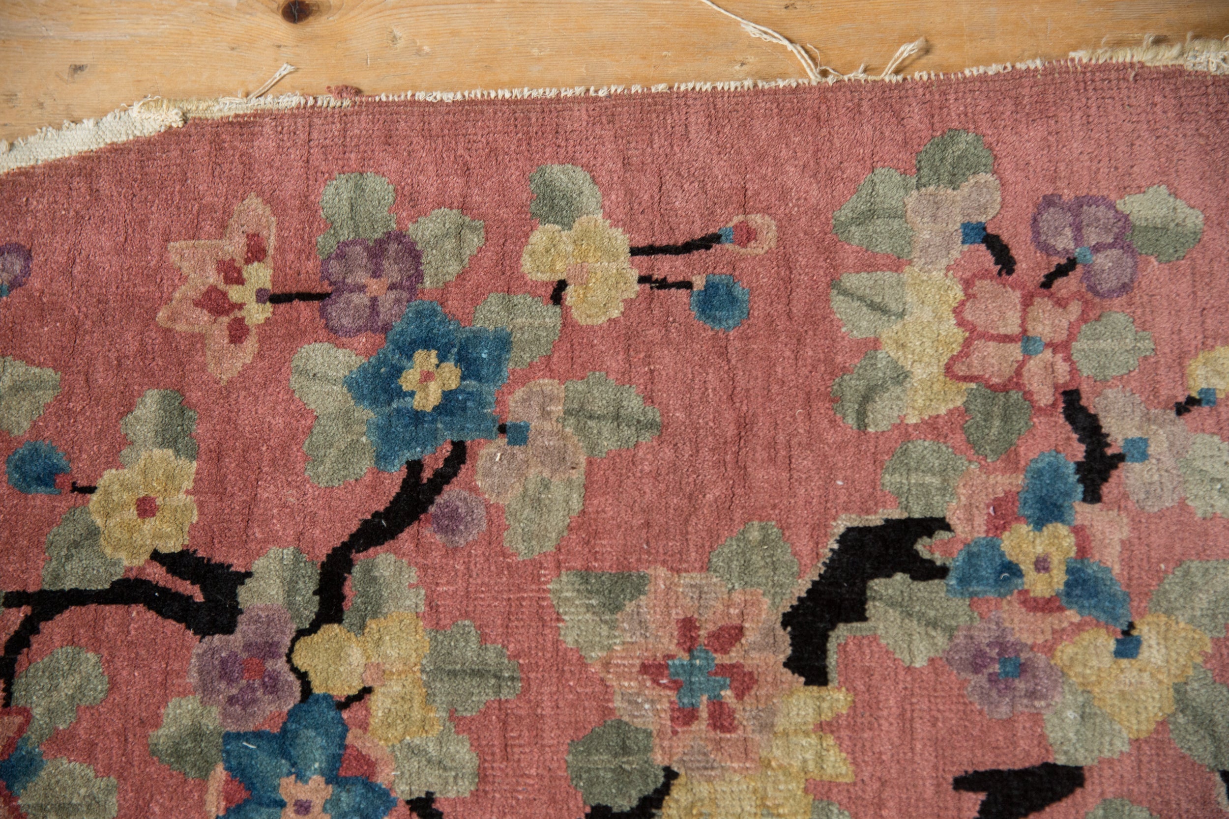 2x4 Vintage Nichols Art Deco Rug Runner