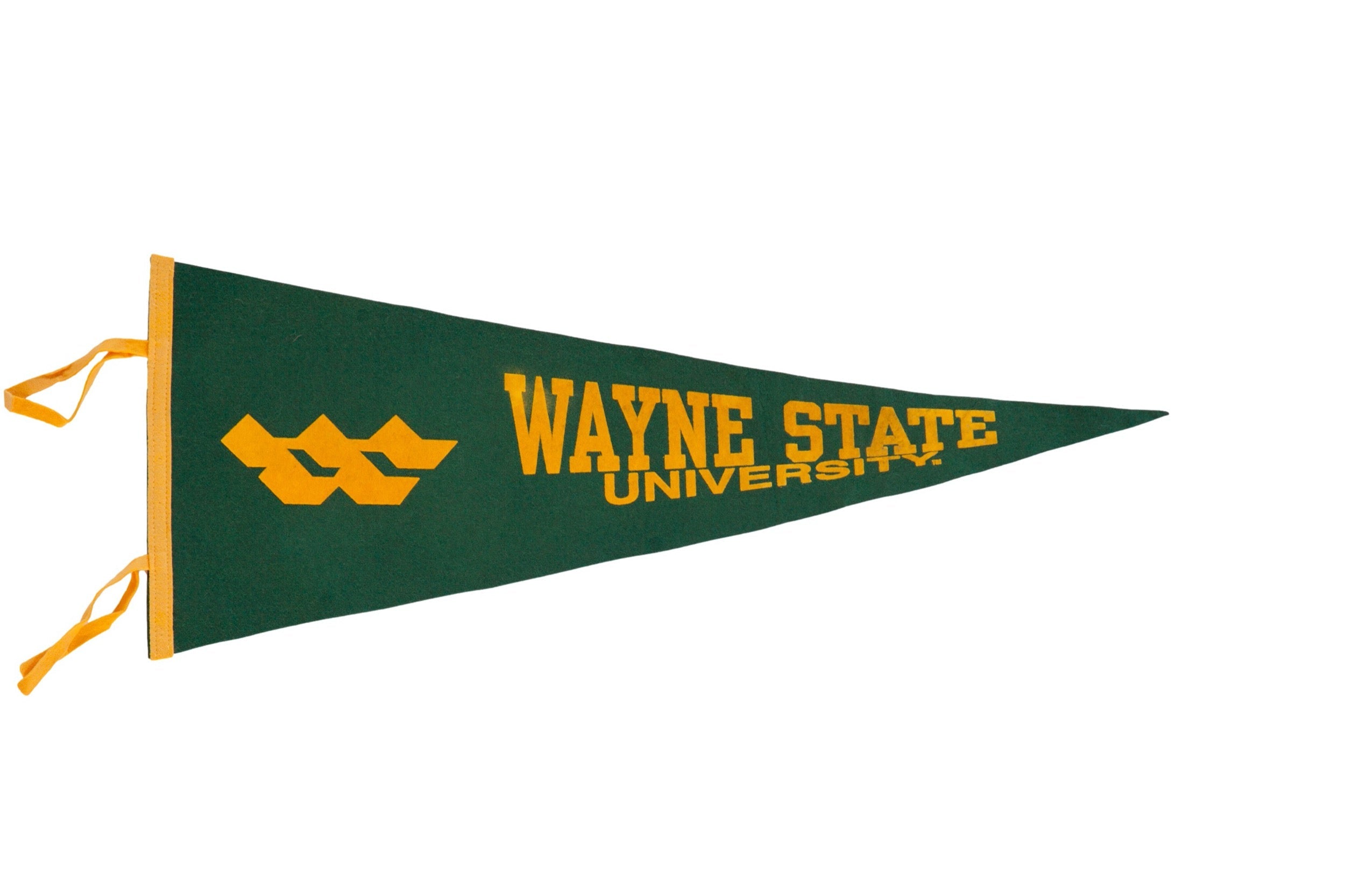 Wayne State University Felt Flag Pennant