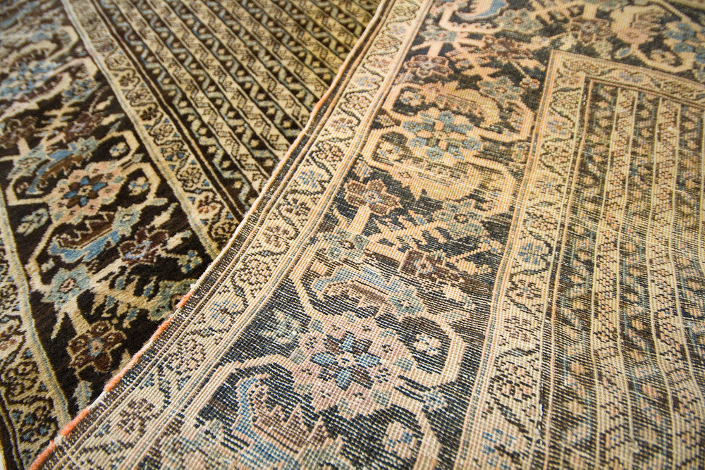 3x4 Fine Gold Vintage Rug