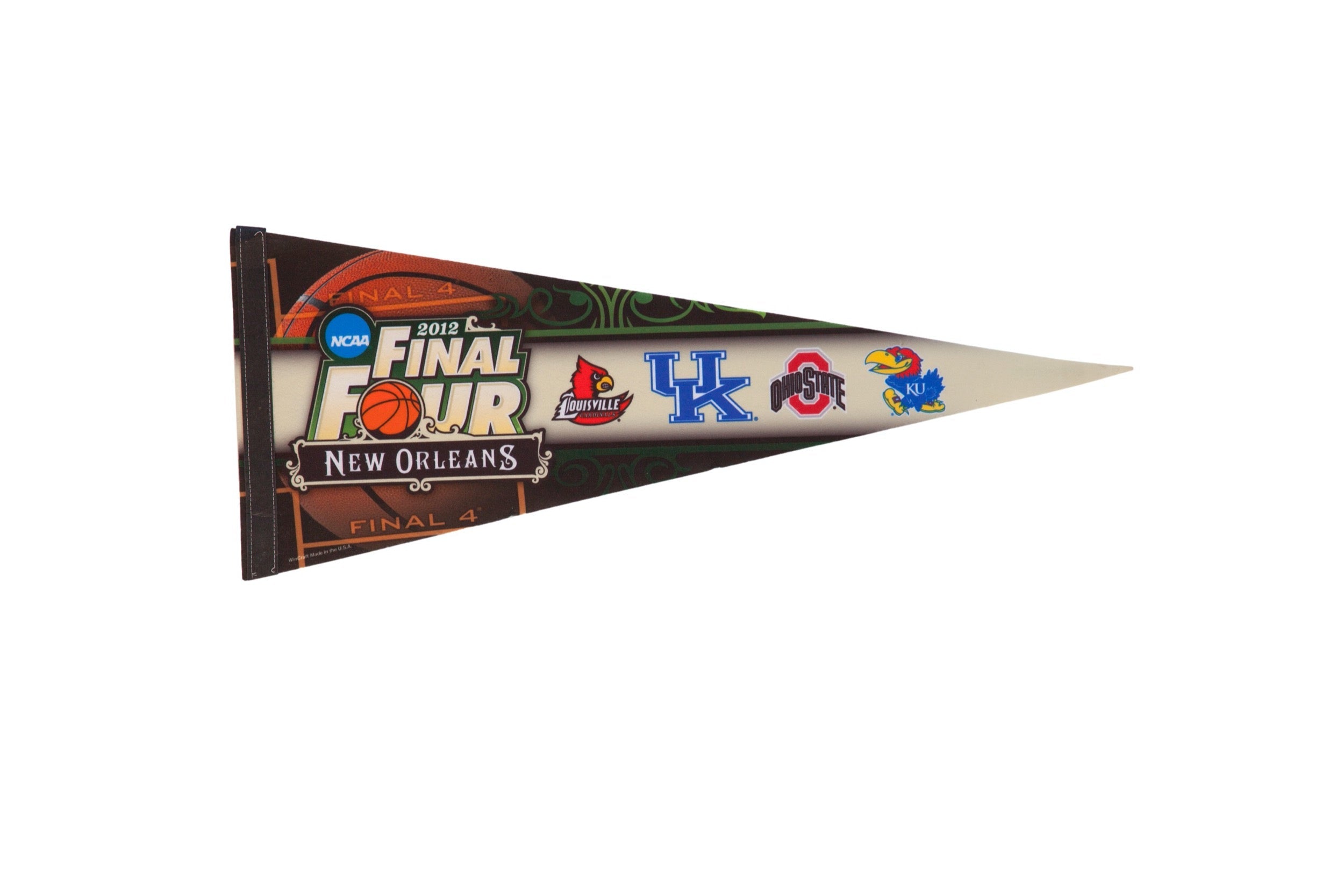 2012 Final Four New Orleans Felt Flag Pennant