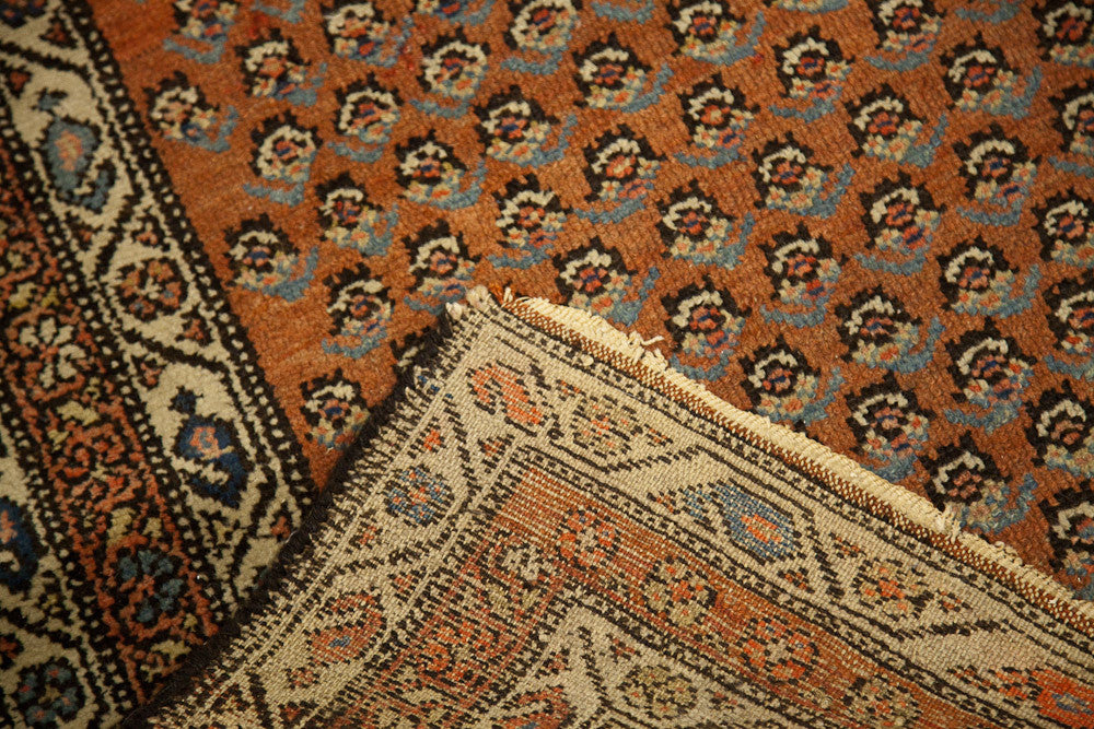 3x6 Rusty Red Vintage Area Rug