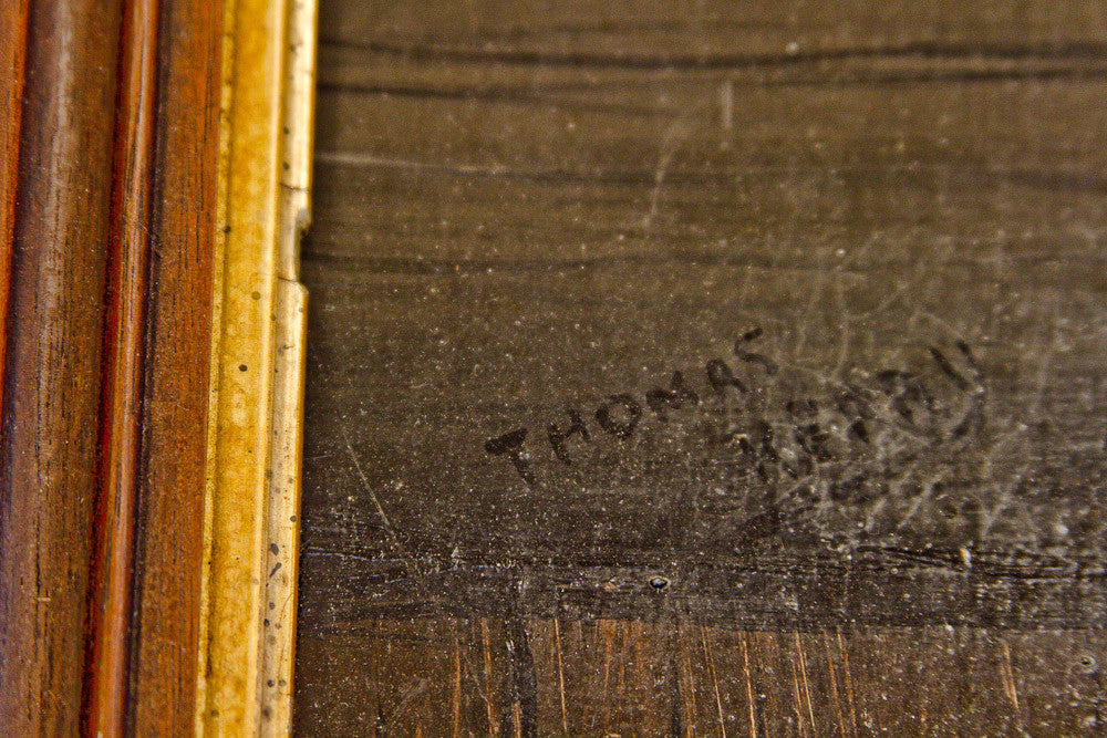 Thomas Kerry Painting of Girl with Balloon