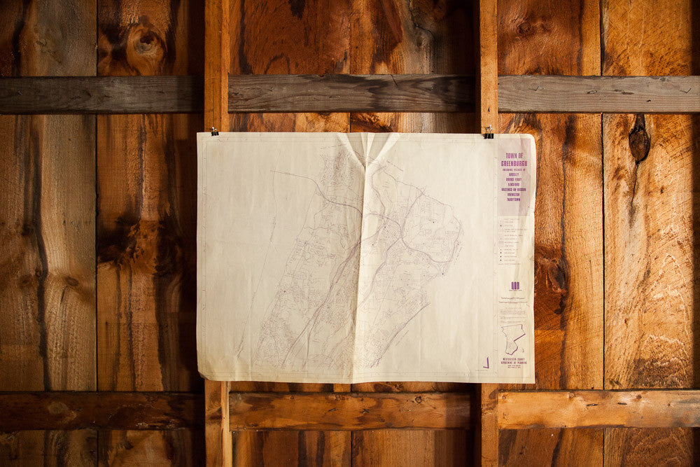 Vintage Greenburgh NY Map