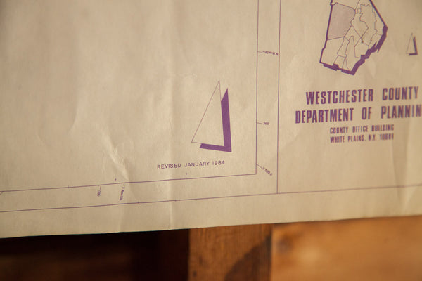 Vintage Greenburgh NY Map