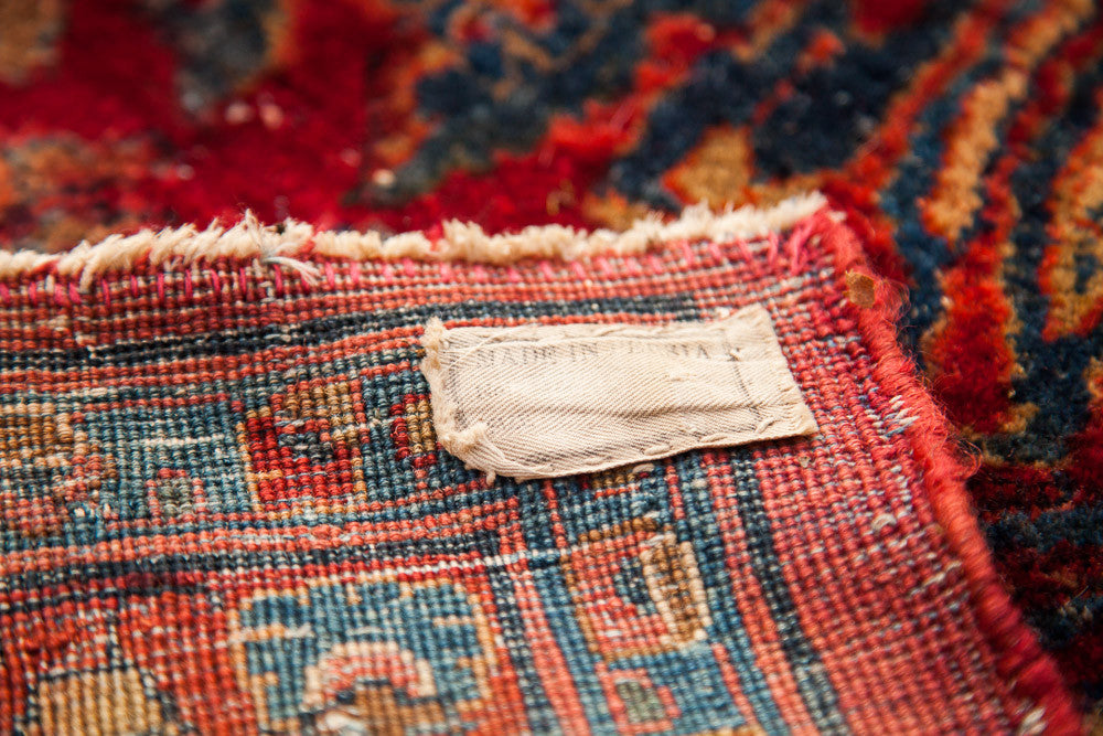 8x11 Stunning Vintage American Sarouk Rug