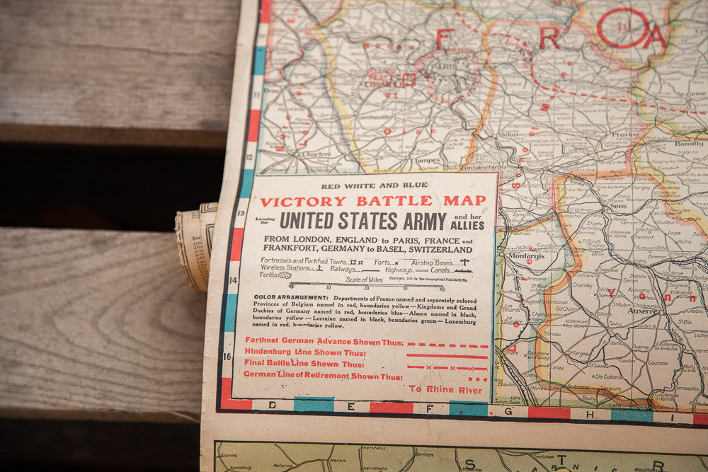 Vintage Victory Battle Map Set