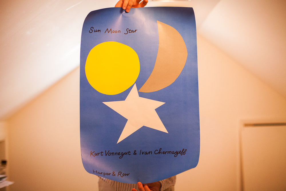 Vintage Vonnegut Book Poster