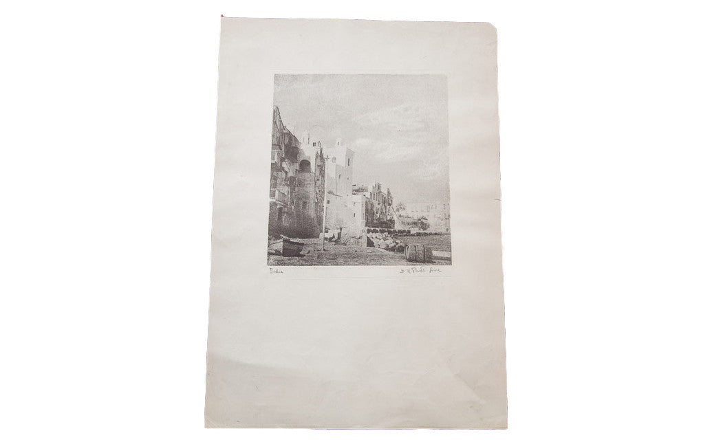 Vintage D.R. Peretti Bromoil Print