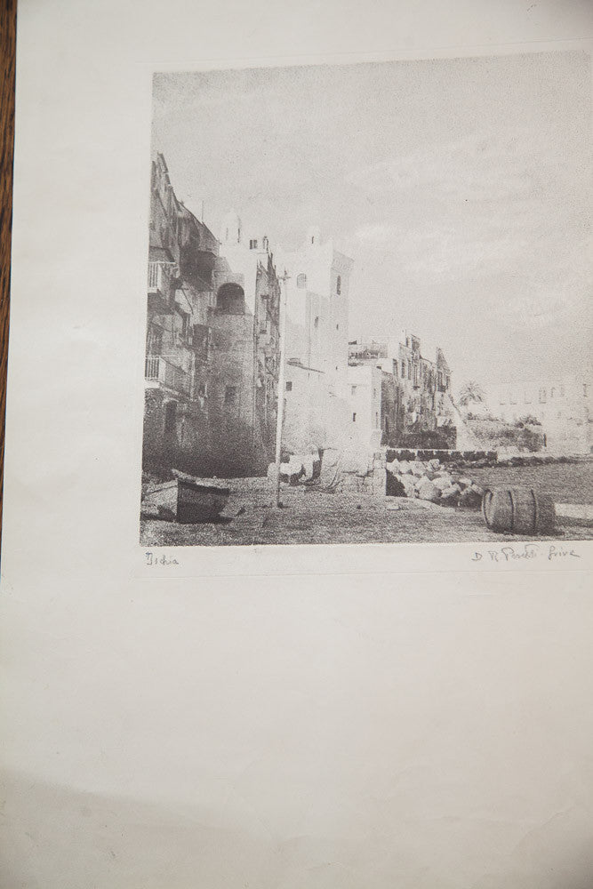 Vintage D.R. Peretti Bromoil Print