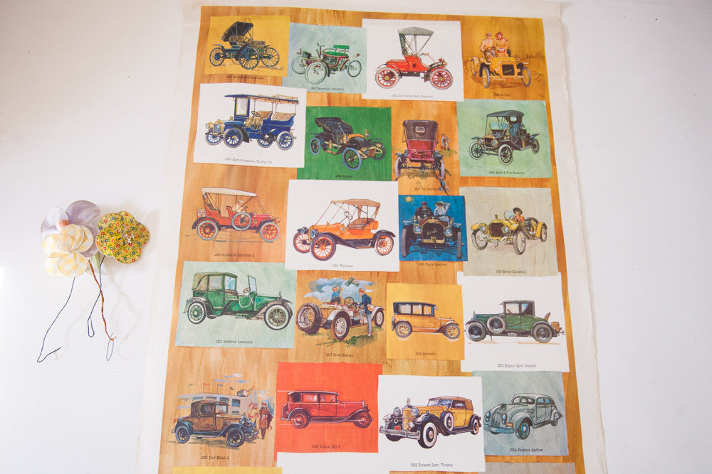 Antique Automobiles Poster