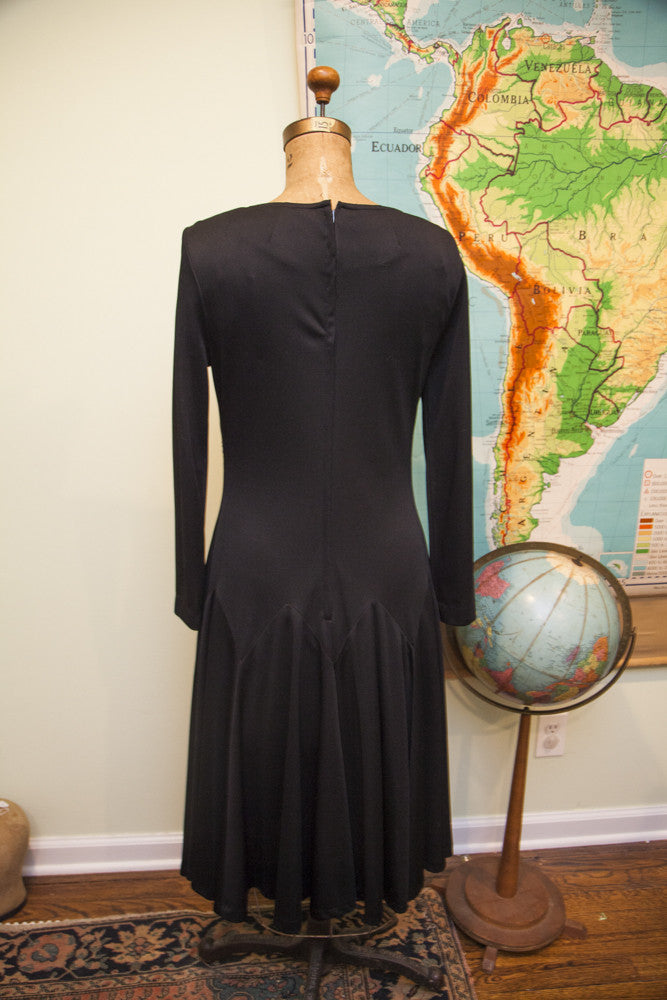 Vintage Edith Flagg Black Dress