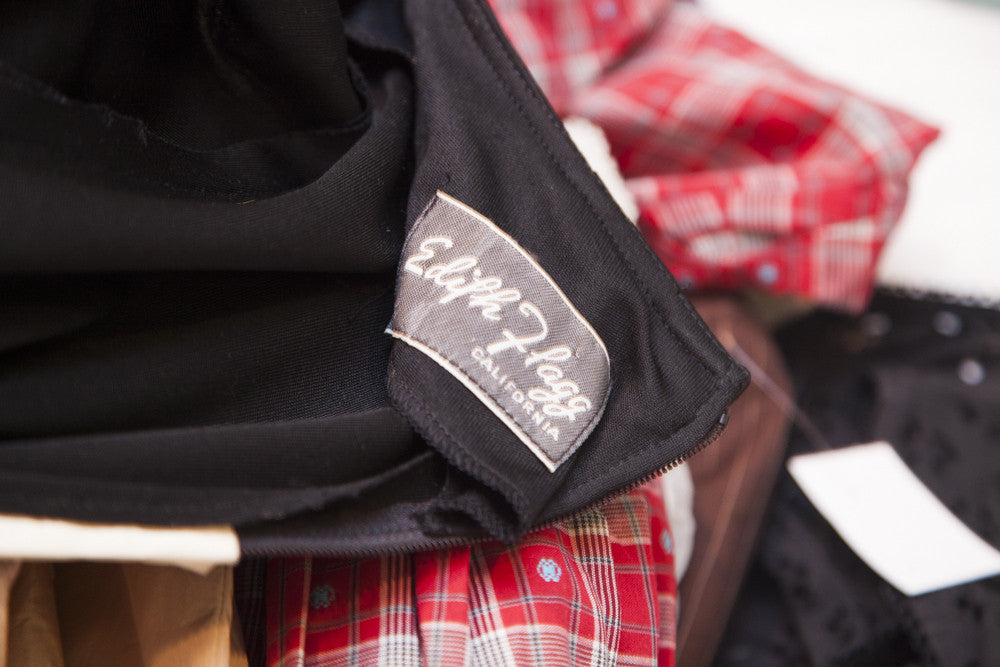 Vintage Edith Flagg Black Dress