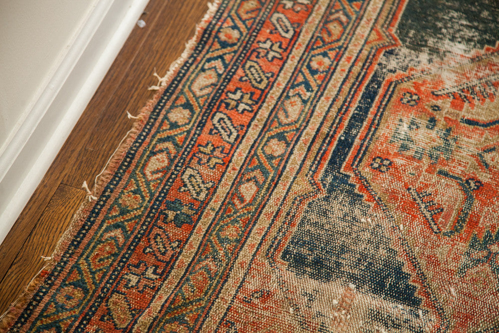 3x4.5 Antique Worn Tribal Rug