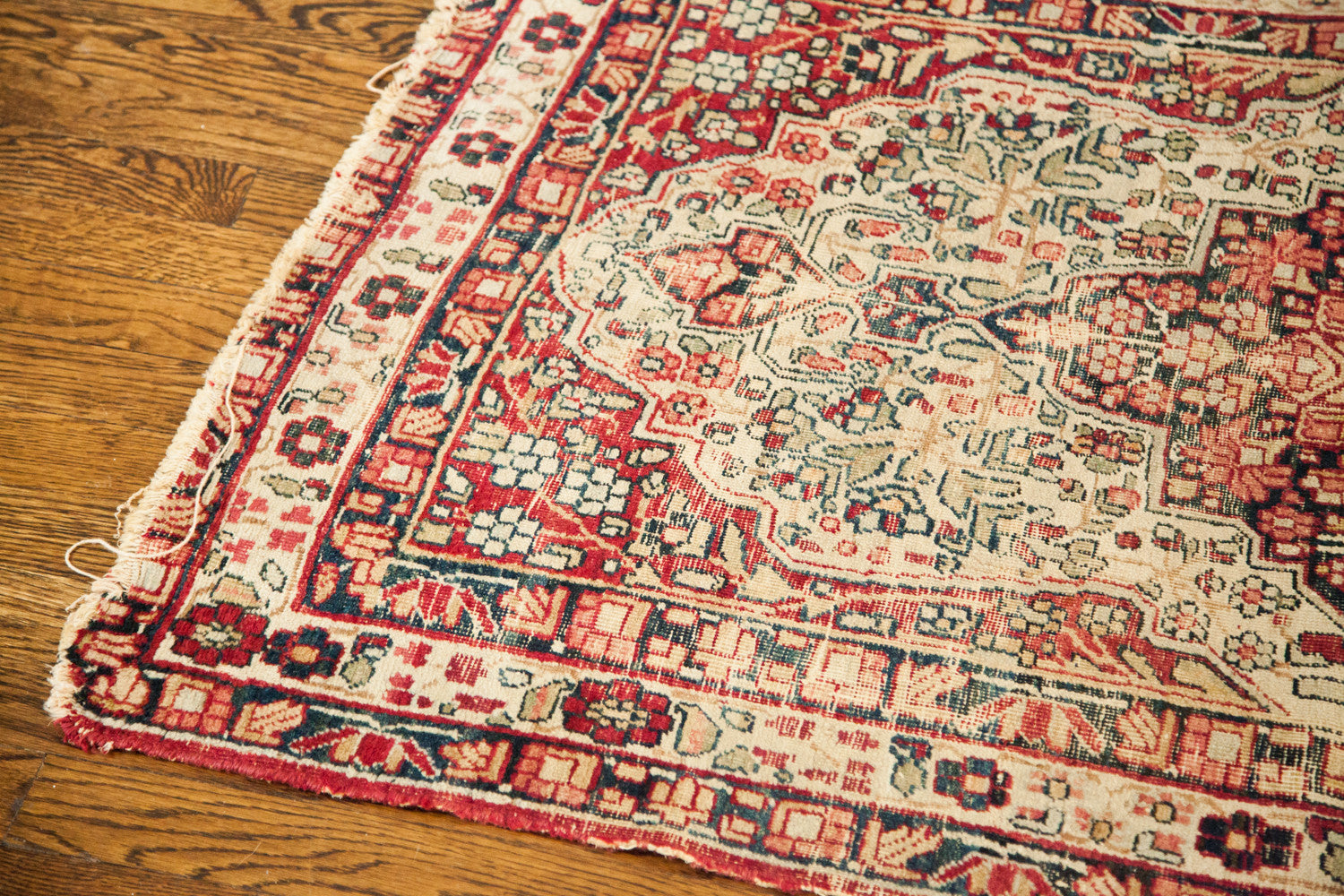 Antique Kerman Persian Rug 2'9" x 4'5" | circa 1890s