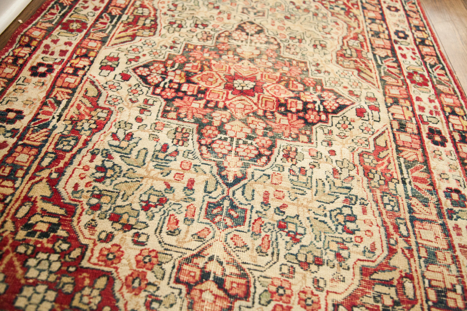 Antique Kerman Persian Rug 2'9" x 4'5" | circa 1890s