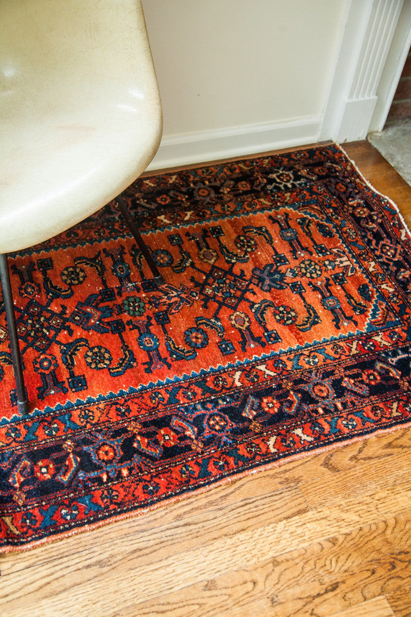 Vintage Engelas Rug 3'1" x 4'5" | circa 1930s – Item #1737