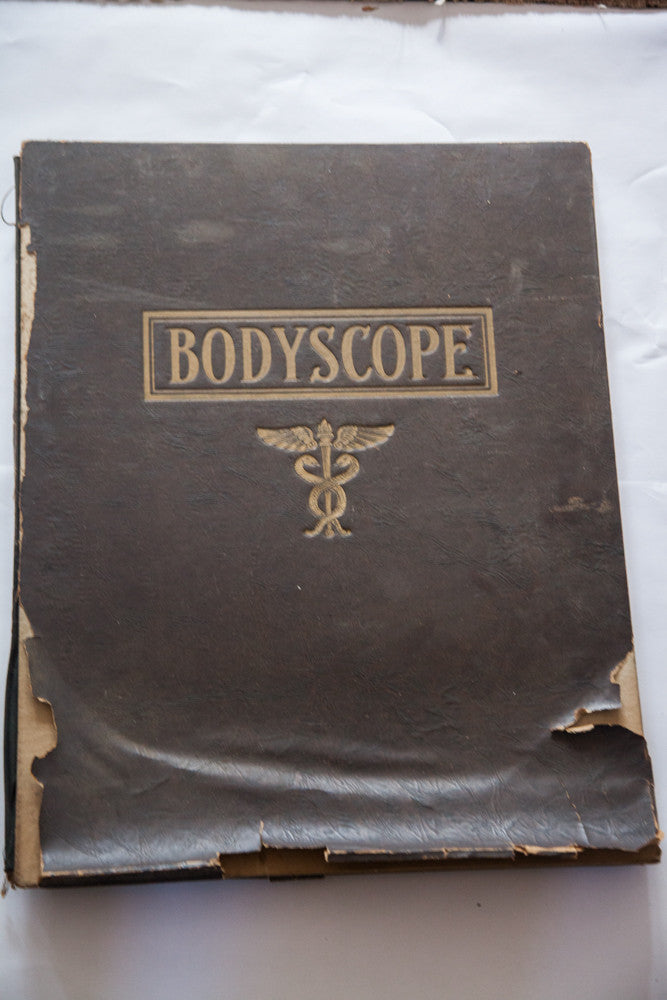 Rare Bodyscope Book Skeleton Moving Parts