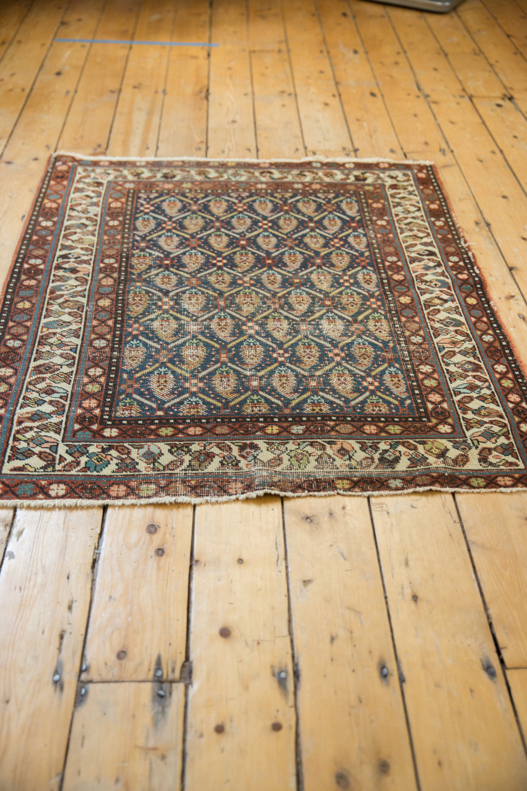 3.5x4 Antique Northwest Persian Square Rug