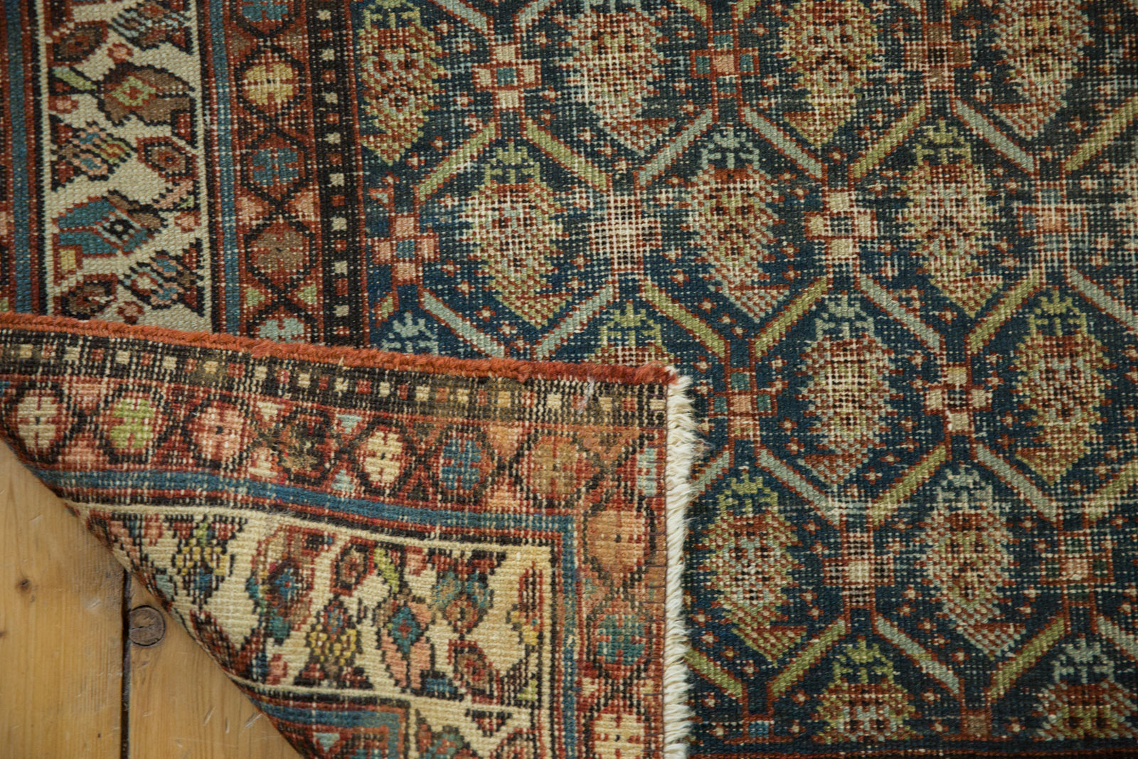 3.5x4 Antique Northwest Persian Square Rug