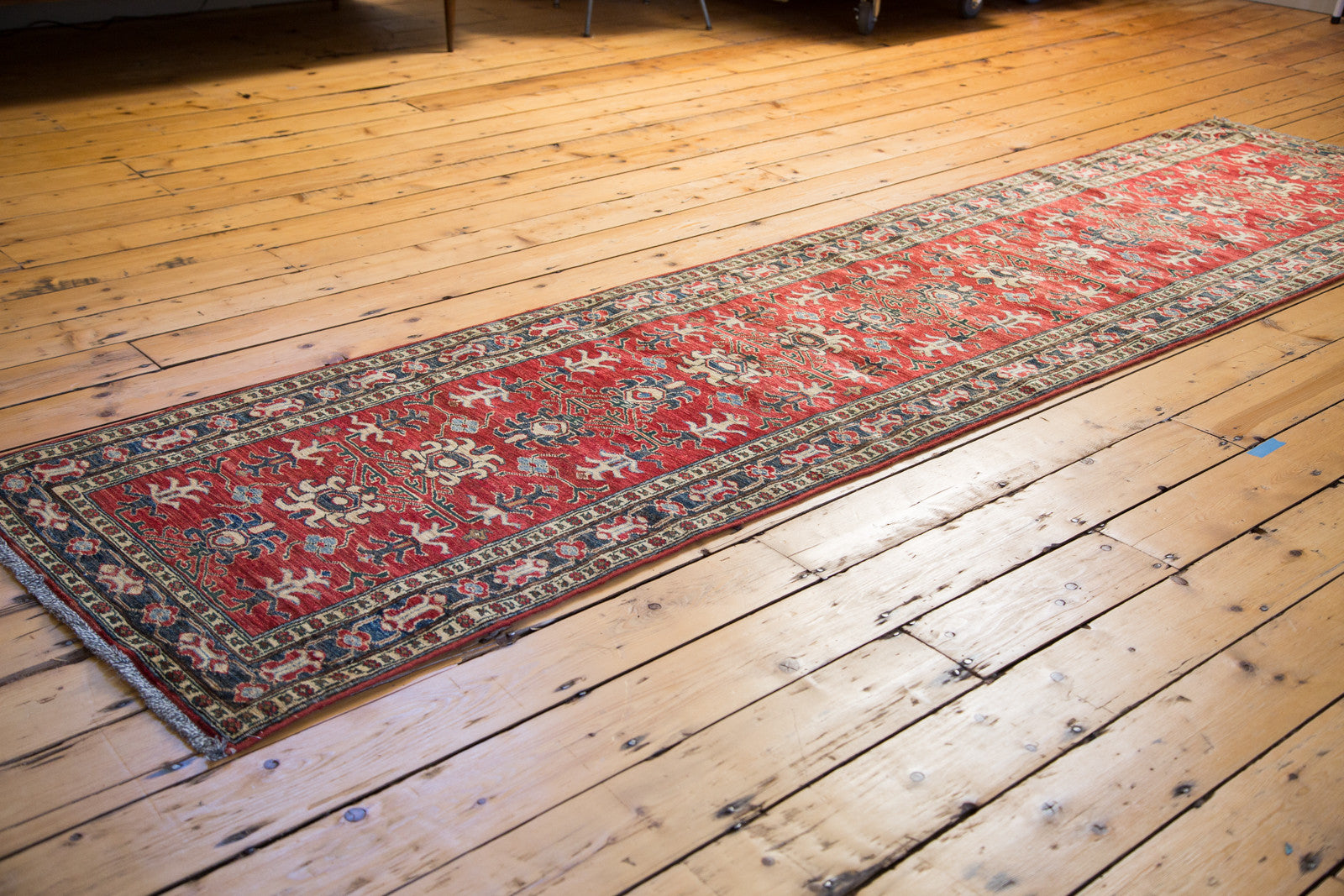 3x11 Vintage Red Pak Caucasian Rug Runner