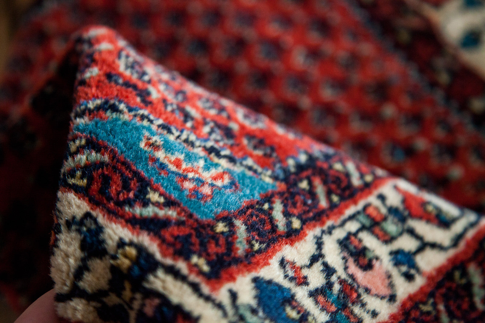 Vintage Engelas Persian Rug 1'11" x 2'4" | circa 1940s