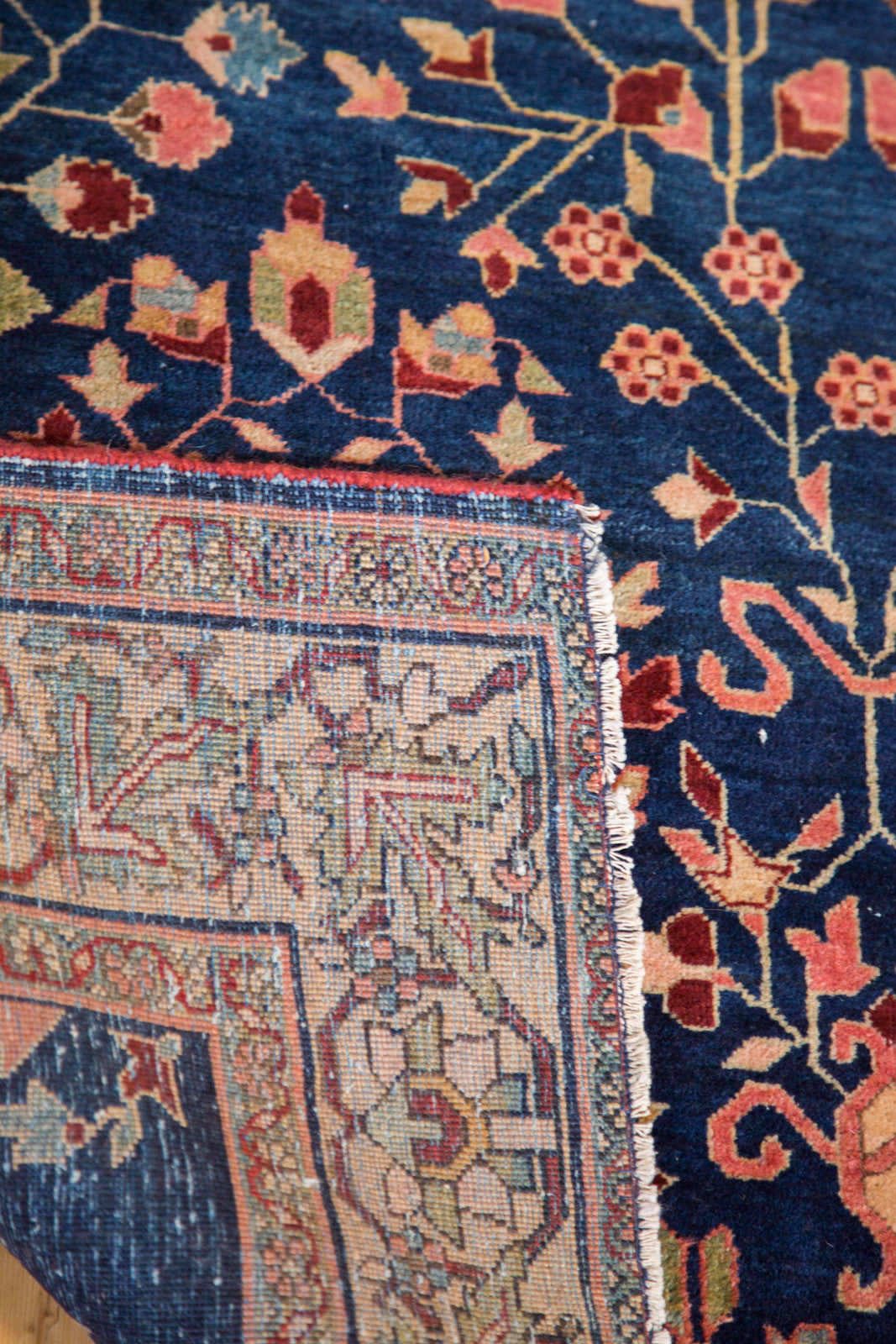 4x6.5 Vintage Farahan Sarouk Rug