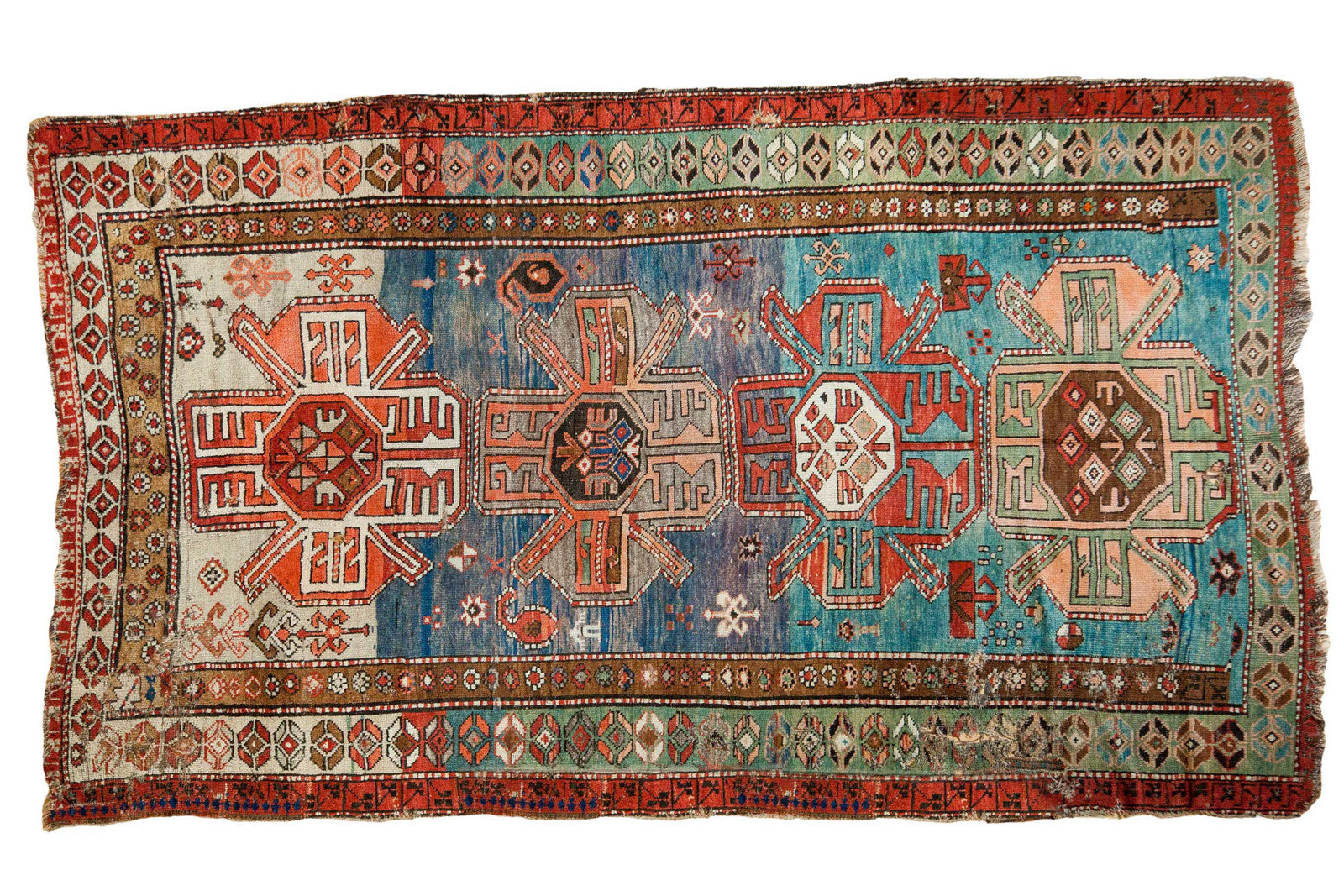 Antique Caucasian Rug 4'9" x 8'1" | circa 1880s