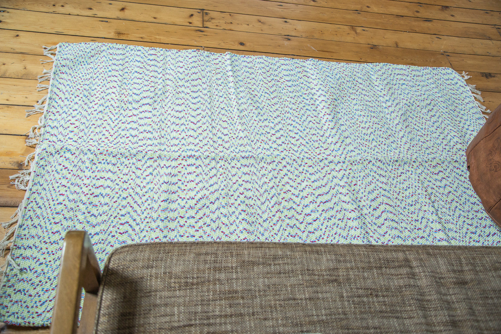 4x6 New Organic Cotton Kids Room Rag Rug