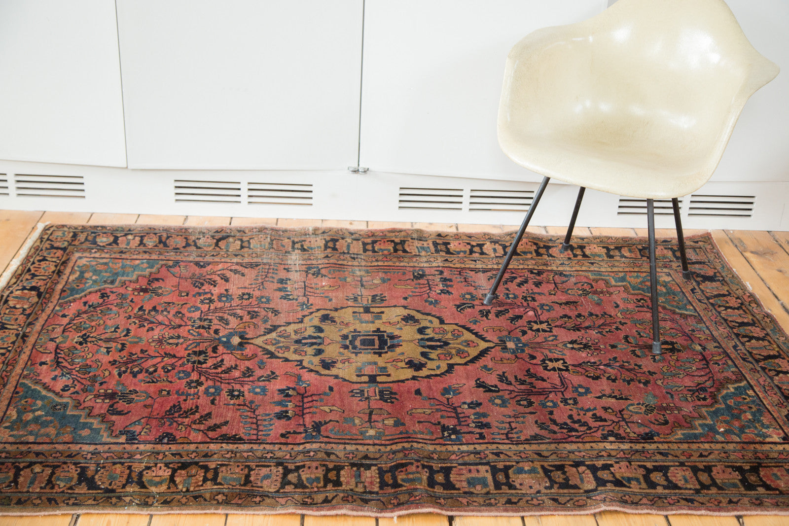 4.5x7 Vintage Sarouk Rug