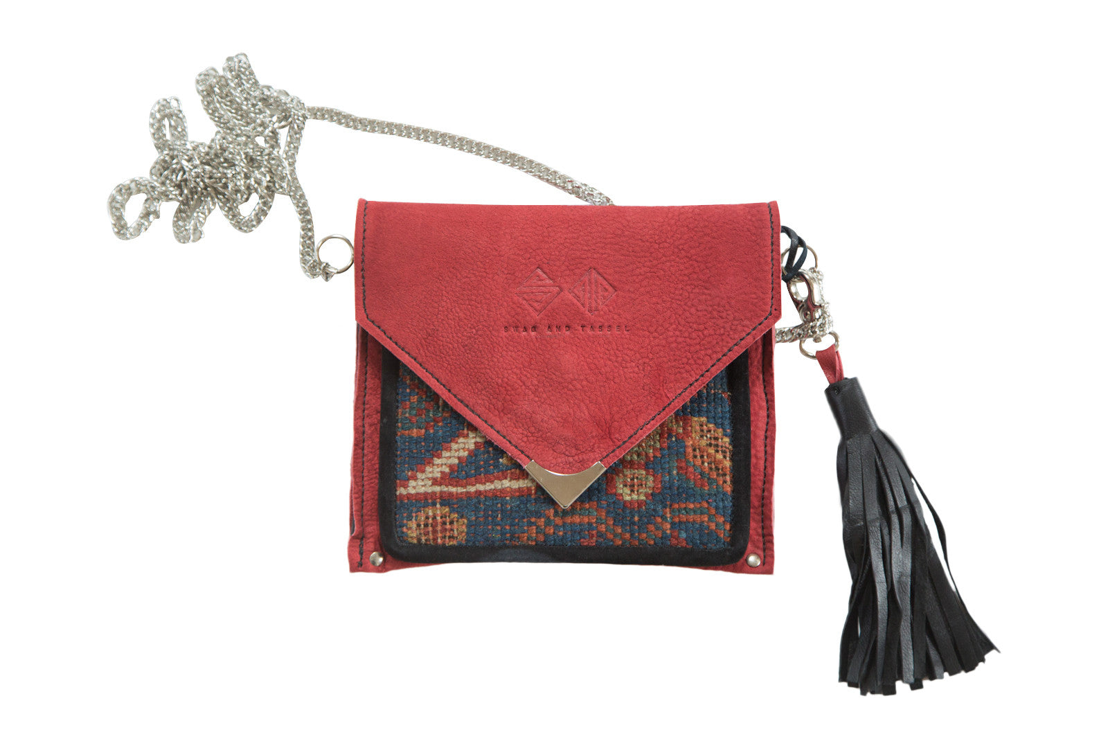 Handmade Rug Fragment Purse