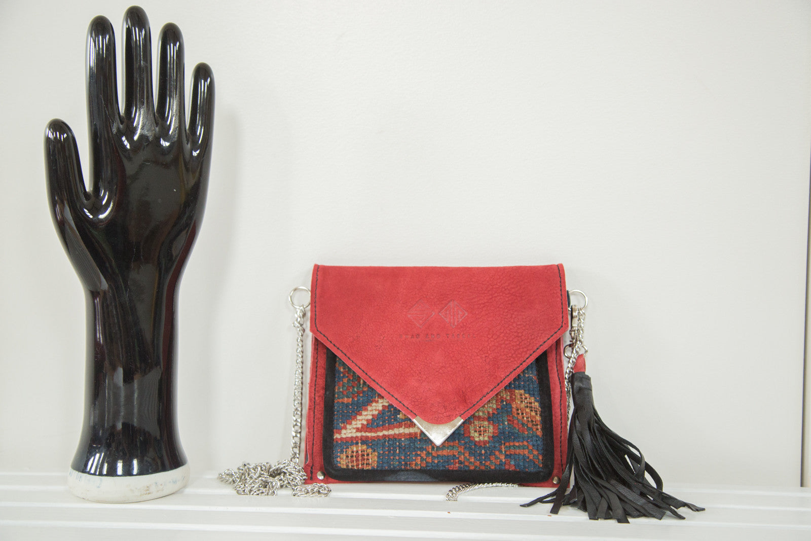 Handmade Rug Fragment Purse