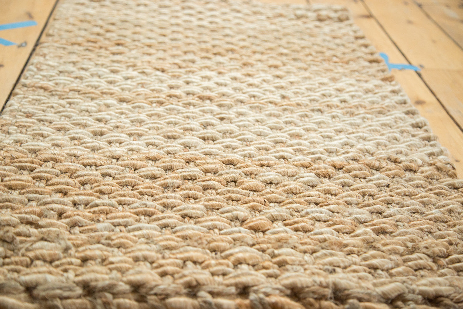 2x3 Hand Braided Beige Entrance Mat