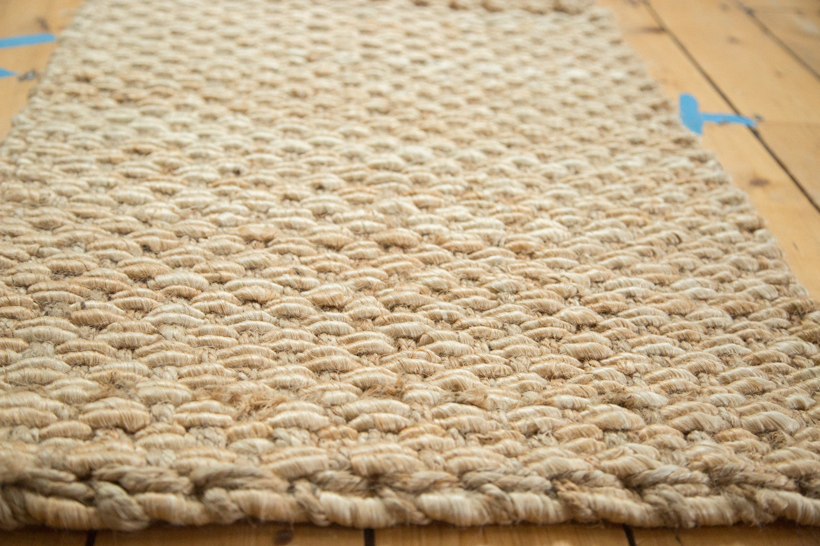 2x3 Hand Braided Ivory Entrance Mat