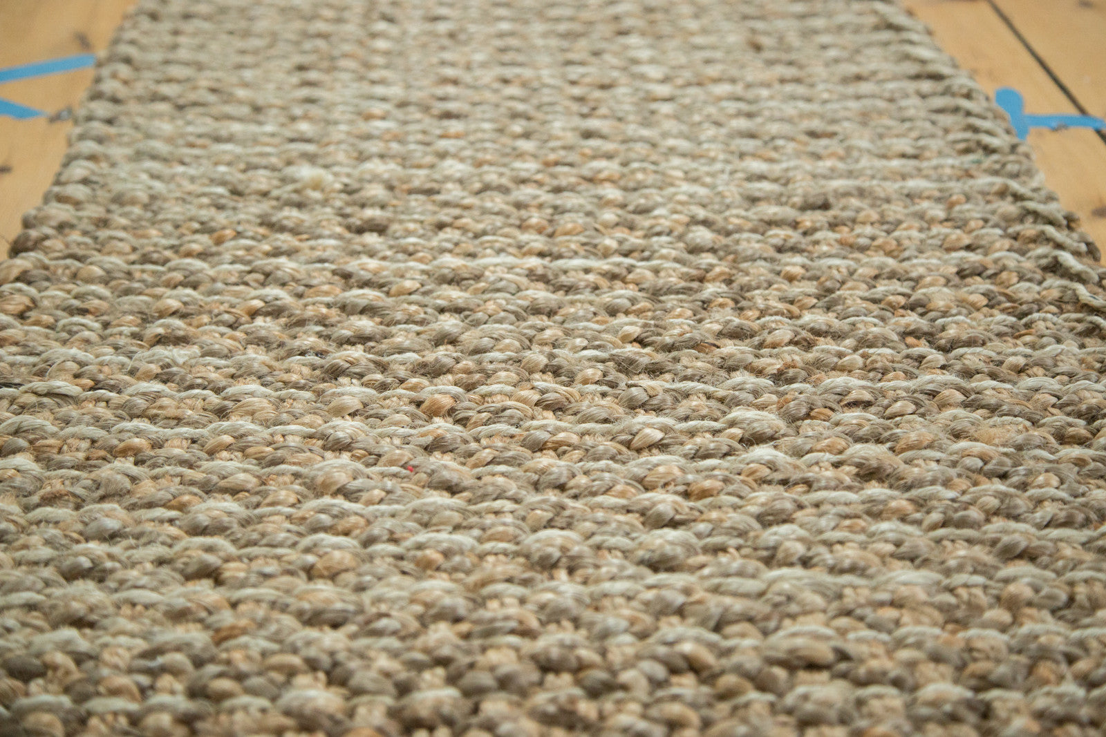 2x3 Hand Braided Beige Entrance Mat