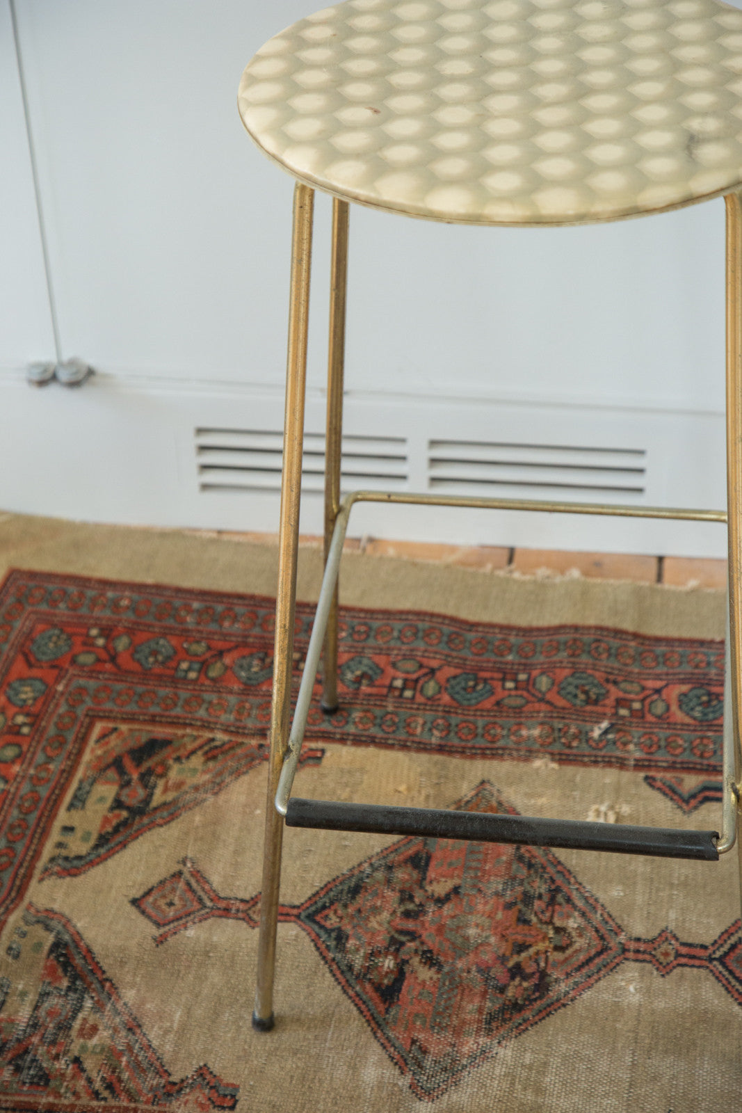 Vintage Hollywood Regency Stool