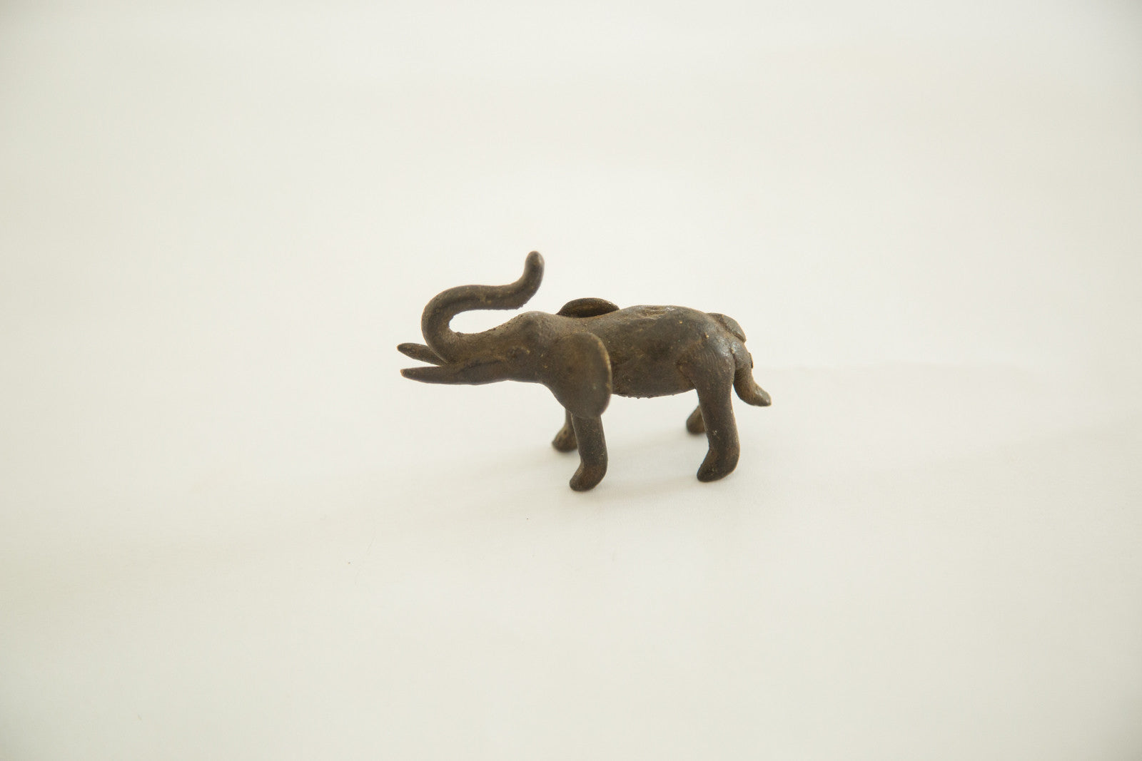 Vintage African Iron Elephant Casting