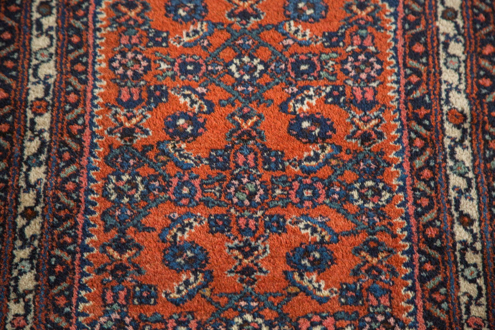 Vintage Engelas Rug 2' x 2'6" | circa 1940s