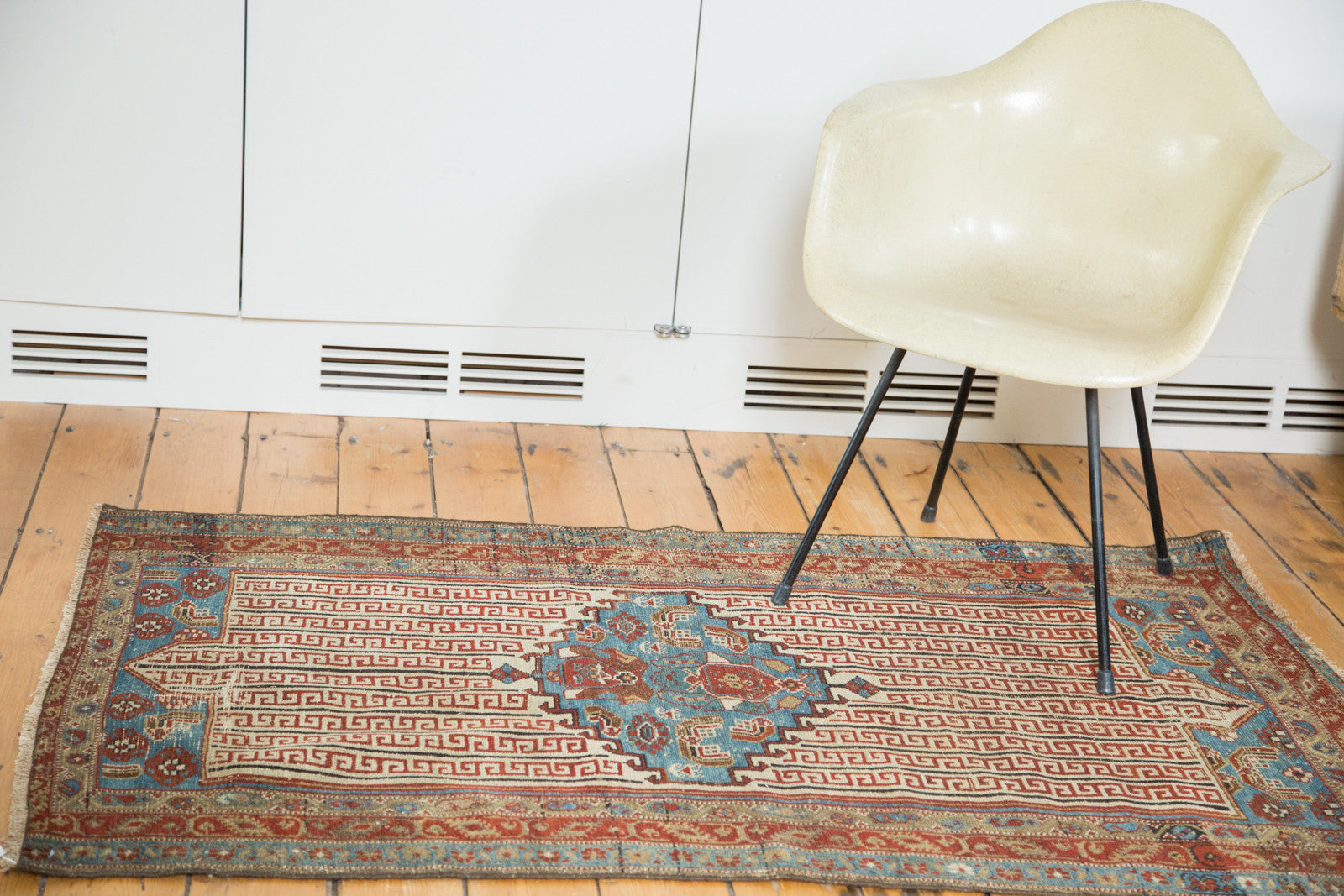 3.5x5.5 Rare Antique Colorful Malayer Rug