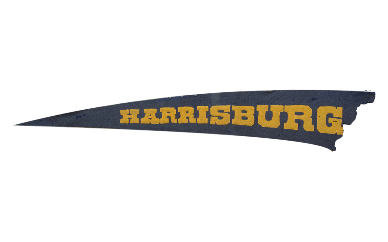 Antique Harrisburg Felt Flag Banner Remnant – Item #2679
