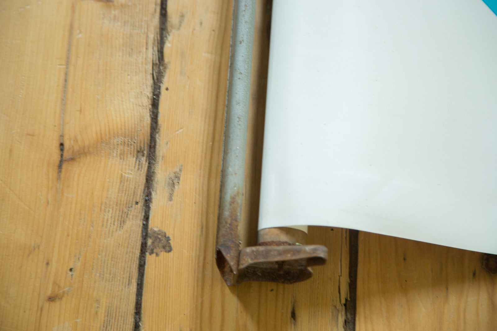 Vintage Modern School World Pull Down Map :: Old New House Maps 2730