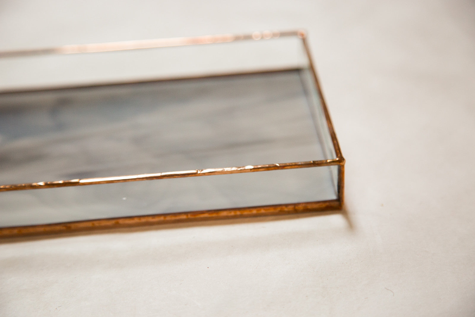 Large Stained Glass Tray