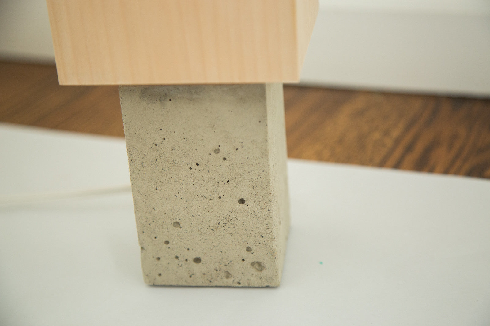 Handmade Concrete Table Lamp – Item #2855