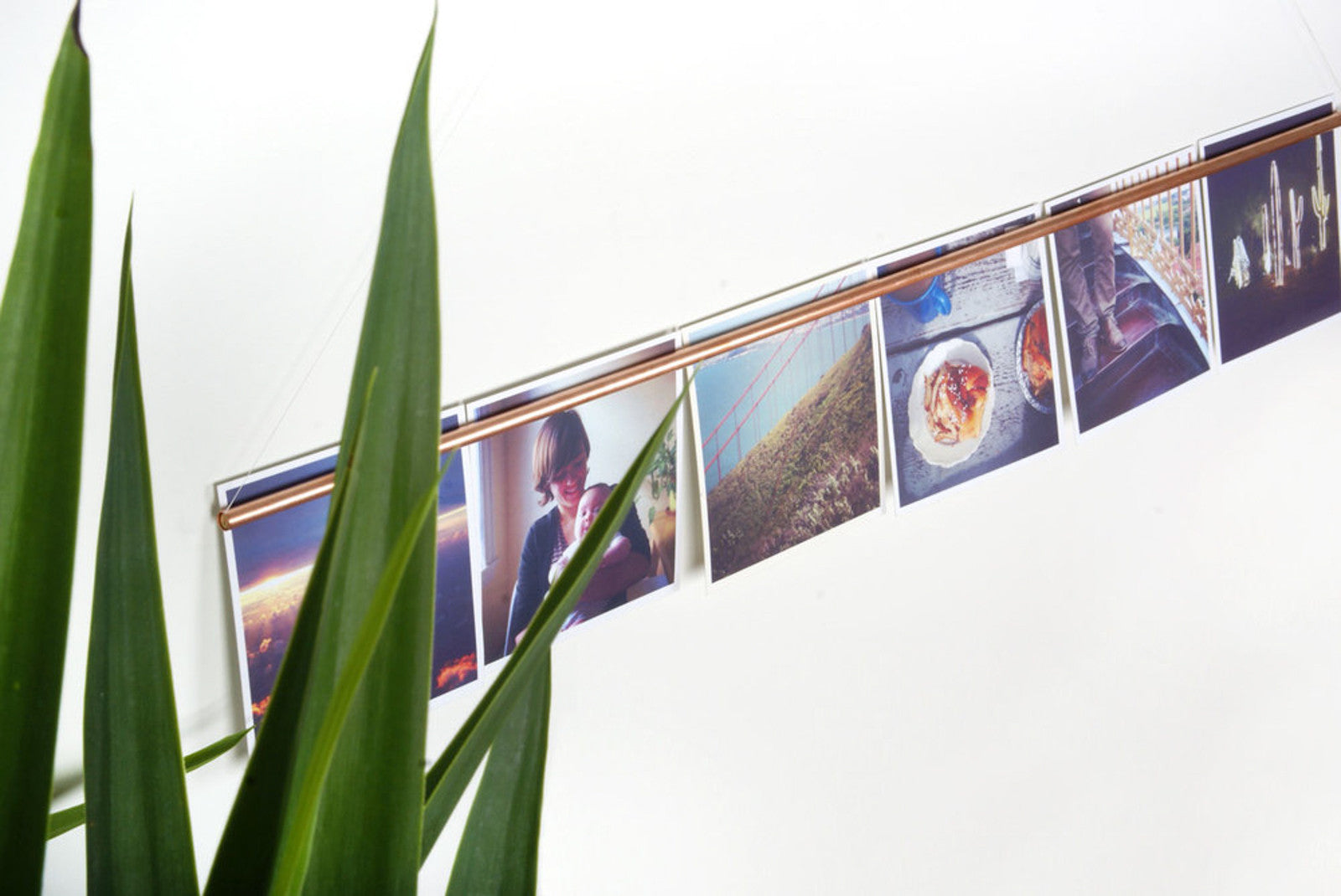 Modern Copper Art Hanger