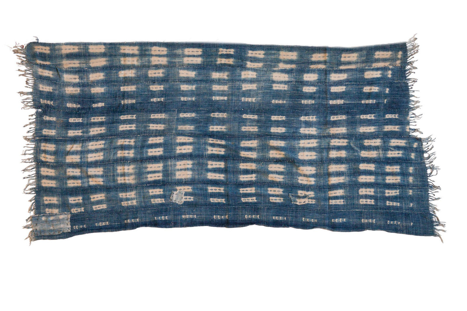 Batik Indigo Throw