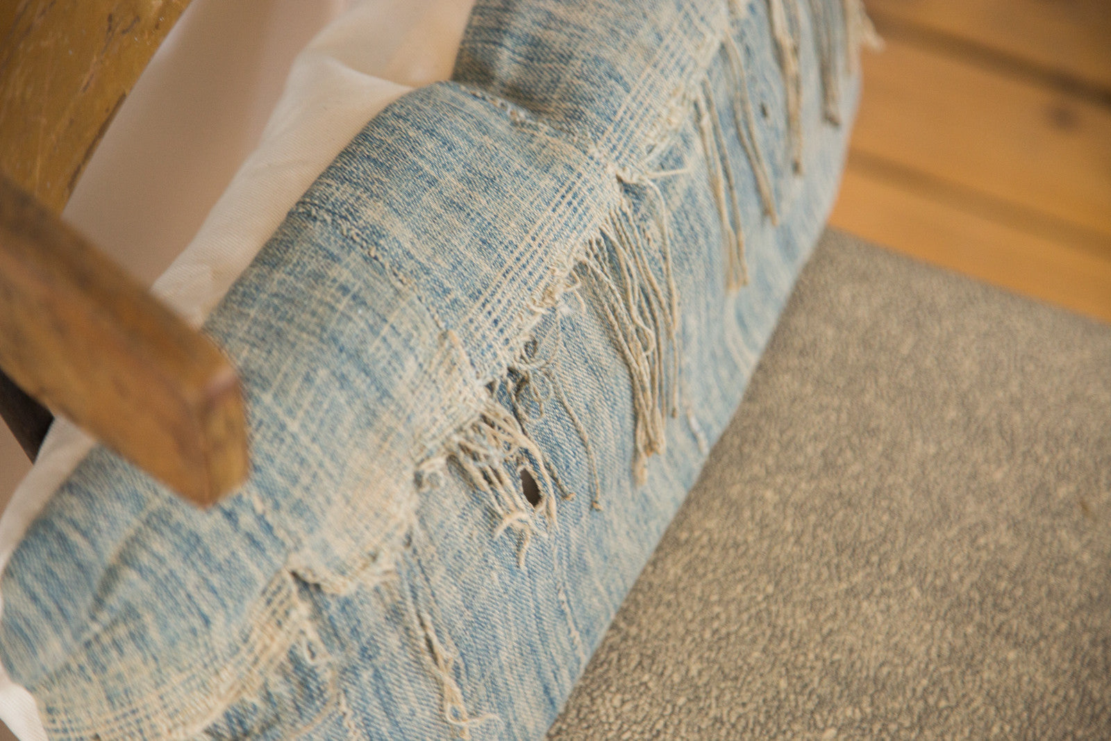 African Indigo Handmade Pillow